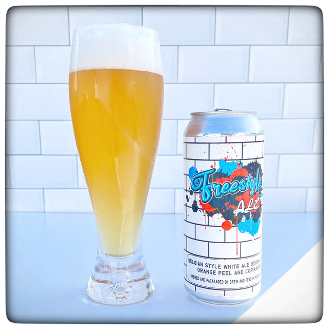 A Taste of Tradition: Brew & Feed's Freestyle Ale Belgian White Lands